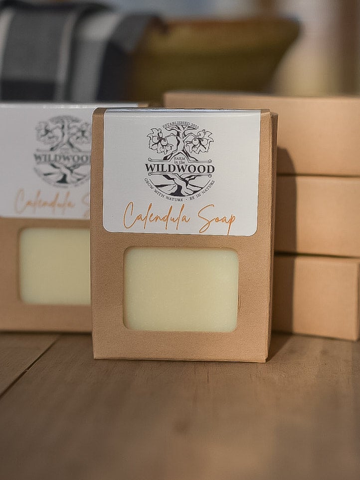 Calendula Soap | Farm in the Wildwood