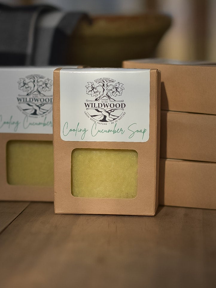 Cooling Cucumber Soap | Farm in the Wildwood